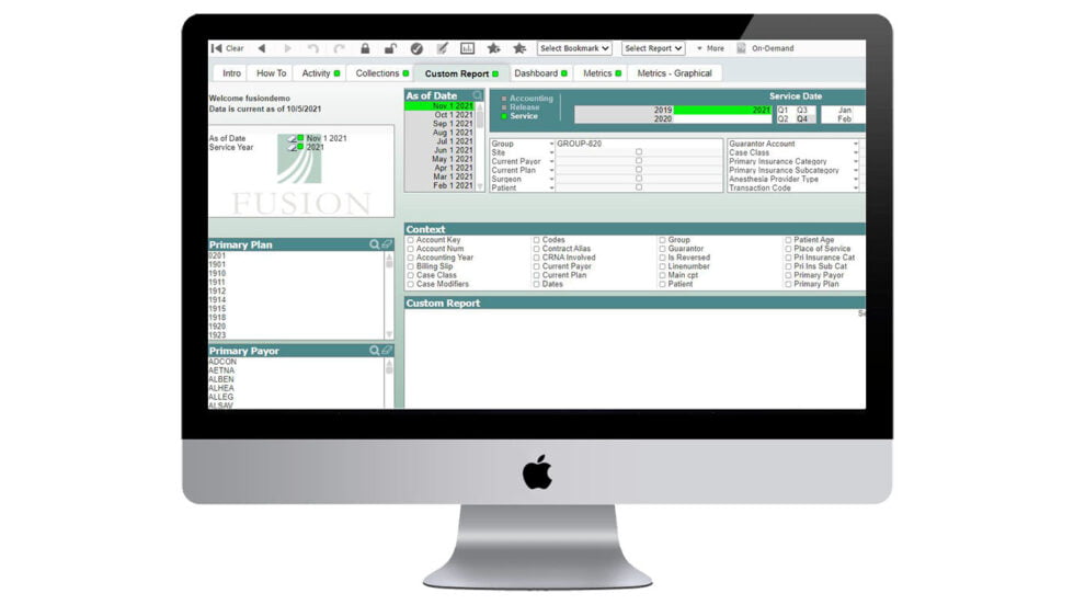 Excellent Fusion Anesthesia Billing Reports | Real Time Reporting